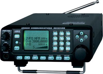 AOR AR8600 Mark 2- Scanning Receiver - Long Communications